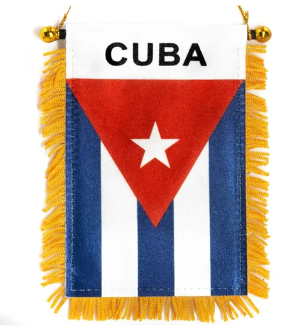 Buy Custom 4 X 6 Inch Colombia Mini Country Fringy Window Hanging Flag ...