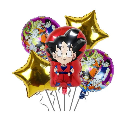 Buy Custom 5pcs Cartoon Character Foil Balloon Set Animation Helium ...
