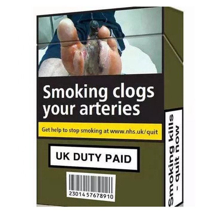 Buy Custom Cigarette Paper Packaging Package Pack Cigarettes Box from ...