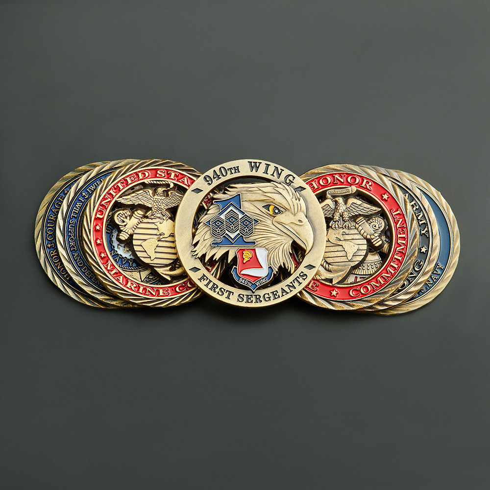 Buy Custom Matel Art Craft Challenge Coin With Free Design Marine Corps ...
