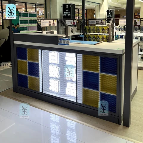 Buy Customer Counter Hall Cash Register Shop Corner Table Bar Simple ...