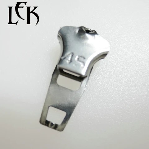 Buy Customization Silver Metal 4.5 Yg Stainless Steel Zipper Head ...
