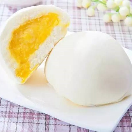 Buy Delcious Frozen Chinese Dim Sum Steamed Creamy Custard Bun from ...