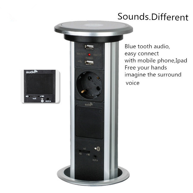 Buy Electric Rise And Fall Pop Up Socket Tower Power Socket Kitchen ...