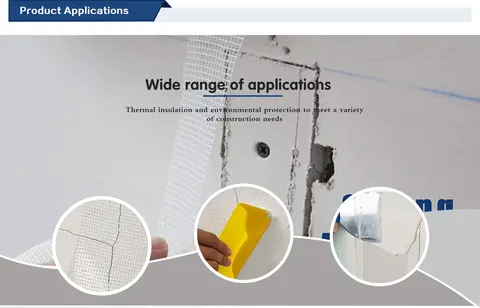 Buy Fiber Reinforced Concrete Fireproof Fiberglass Mesh Tape For ...