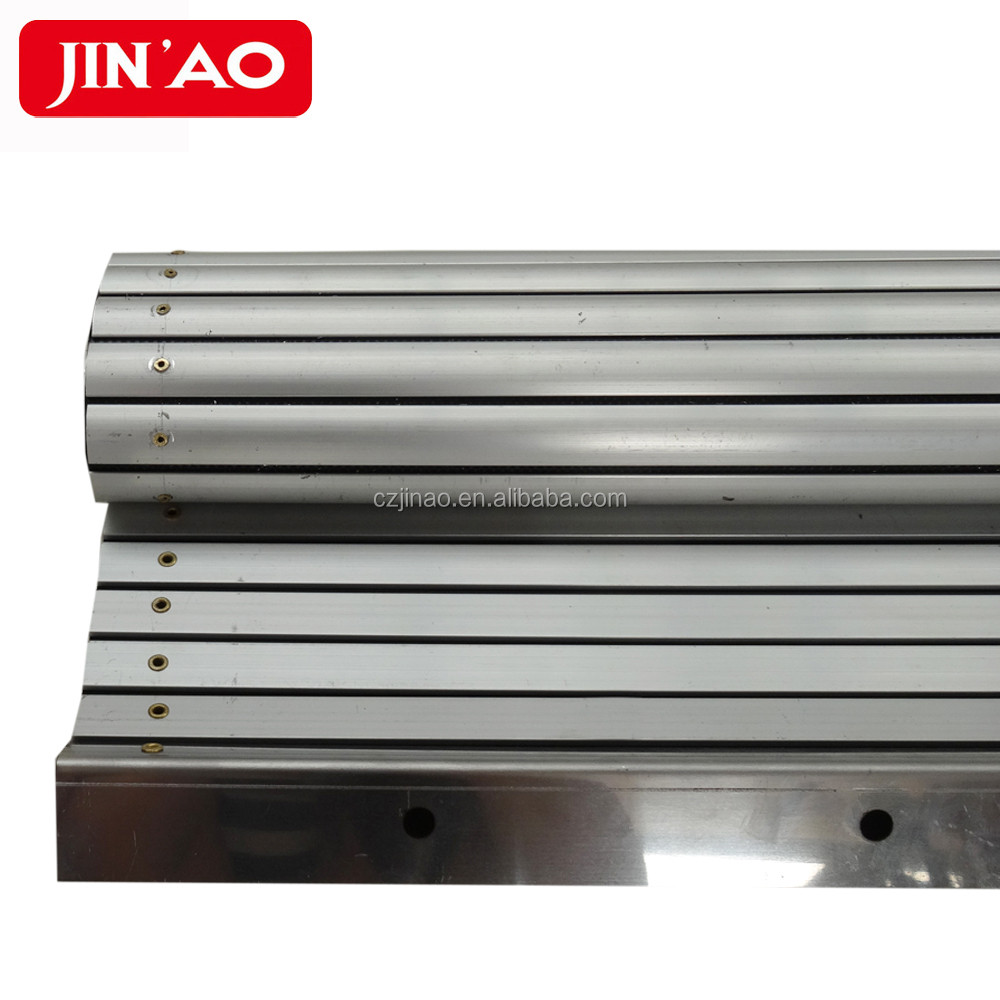 Buy Flexible Rolling Curtain Aluminum Bellows Cover Curtain Shield ...