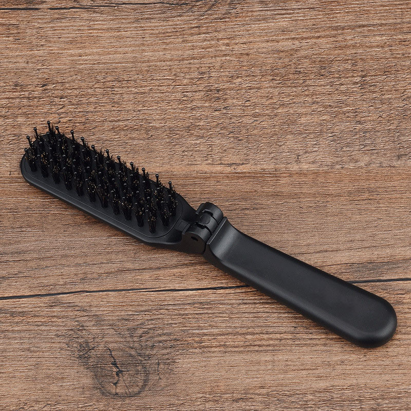 Buy Folding Black Hair Brush Scalp Massage Brush, Hair Shampoo Brushes ...