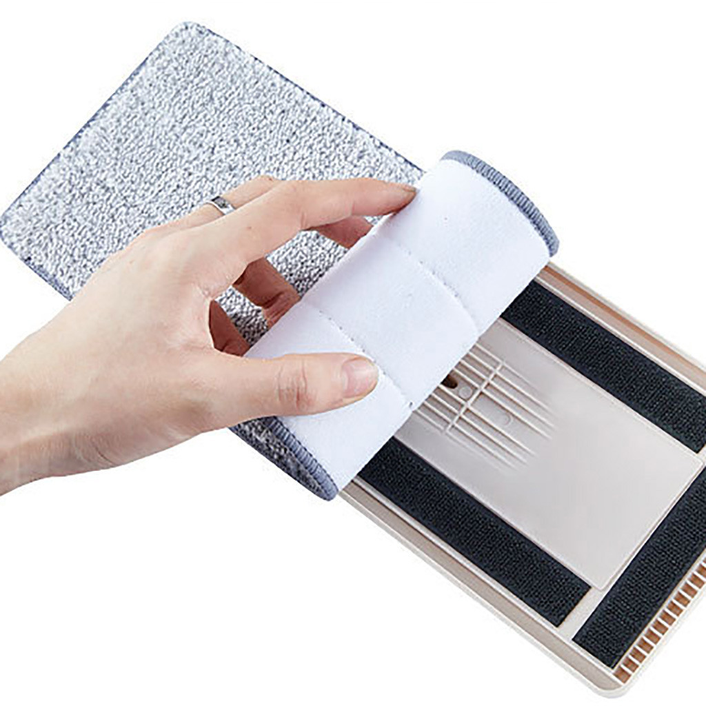 Buy Free Hand Washing Flat Mop With Bucket Lazy 360 Rotating Magic Mop ...