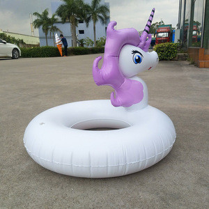 Buy High Quality Inflatable Unicorn Horse Pool Float Swim Ring Floating ...