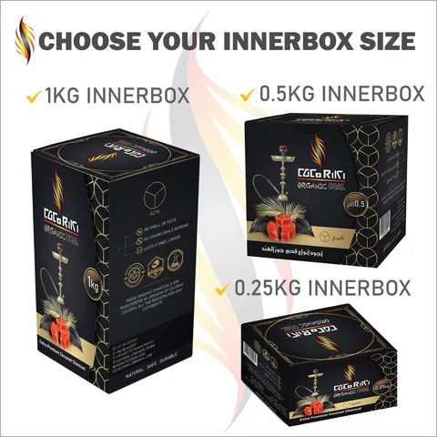 Buy Hookah Flavour Coconut Shell Charcoal Briquettes For Smoking Shisha ...