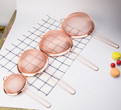 Buy Hot Pot Strainer Wire Mesh Flour Sifter For Powder Fry Juice Fruit ...