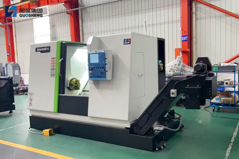 Buy Iht625 Single Spindle Automatic Cnc Slant Bed Lathe Horizontal Type ...