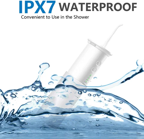 Buy Ipx7 Retractable Mini Water Pick Flosser Cordless Water Flosser ...
