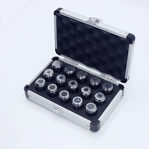 Buy Lathe Clamp Tool Eoc 16a Collet 2-16mm Holes Oz16a Collet Set from ...