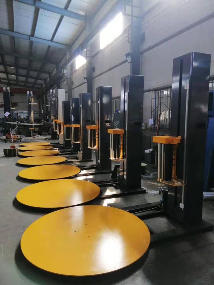 Buy Low Profile Turntable Stretch Wrapping Machines With 1650mm ...