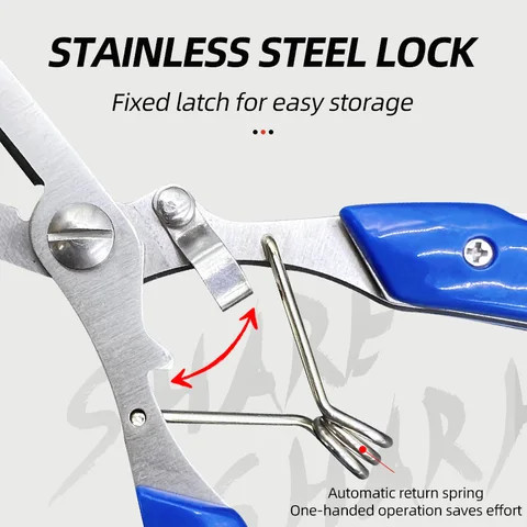 Buy Multifunction Stainless Steel Fishing Pliers Line Cutters Hook ...