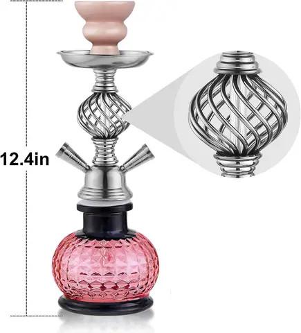 Buy New Arrival Metal Material Smoking Hookah Shisha Mix Color Portable ...