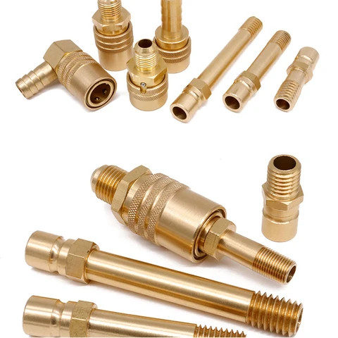 Buy Npt Z81 Copper Brass Turning Brass Copper Adaptor Coupling Fitting ...