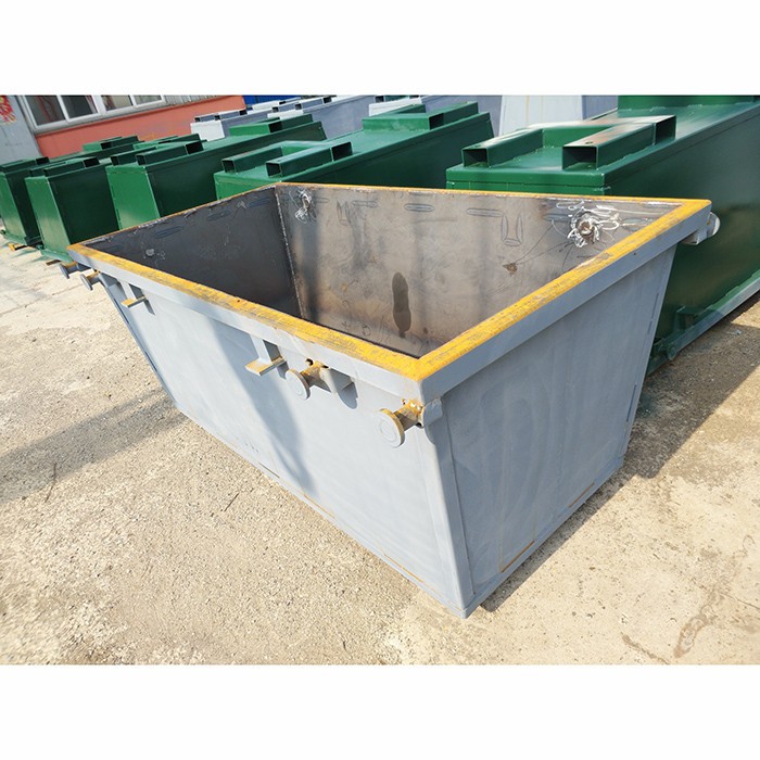 Buy Outdoor Recycle Stackable Steel Scrap Waste Skip Bin Mobile Garbage ...
