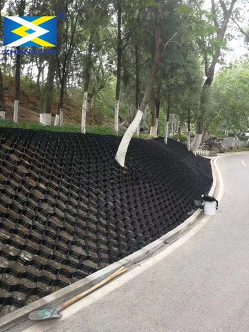 Buy Plastic Gravel Stabilizer Geocell, Driveway Interlocking Pavers ...