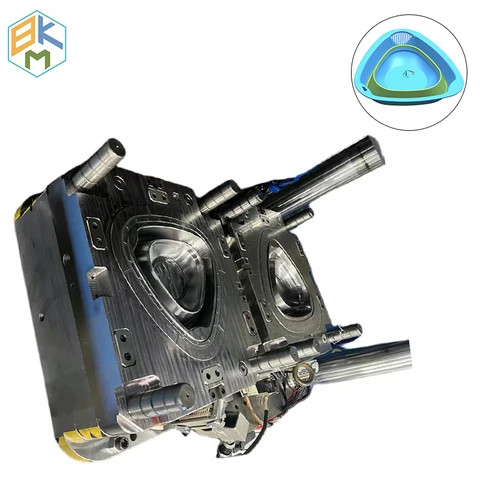 Buy Plastic Mould Foldable Basket Injection Moulding Double Color ...