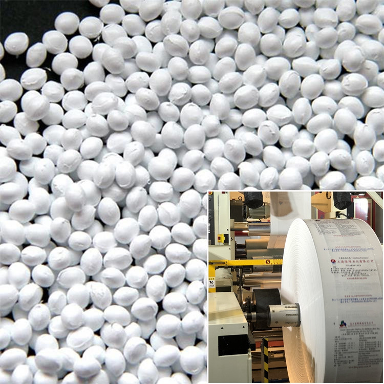 Buy Plastic Pbat Pla Pbat 100% Biodegradable White Resin Masterbatch For Shopping Bag from ...