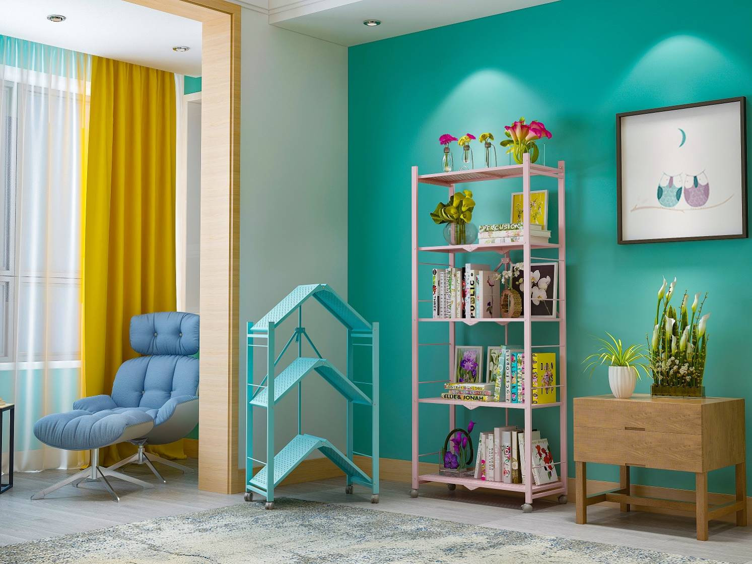 Buy Pomelohome Multipurpose Metal Shelving Boltless Rack Pallet Racking ...