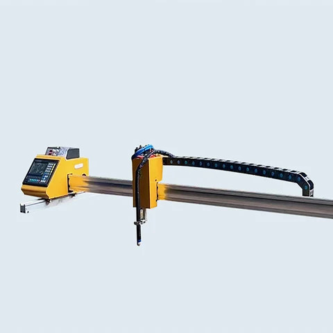 Buy Portable Cnc Plasma Flame Cutting Machine For I-beams Channel Steel ...