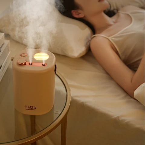 Buy Portable Retro Usb Cool Mist Dual Spray Night Light Mini Air ...