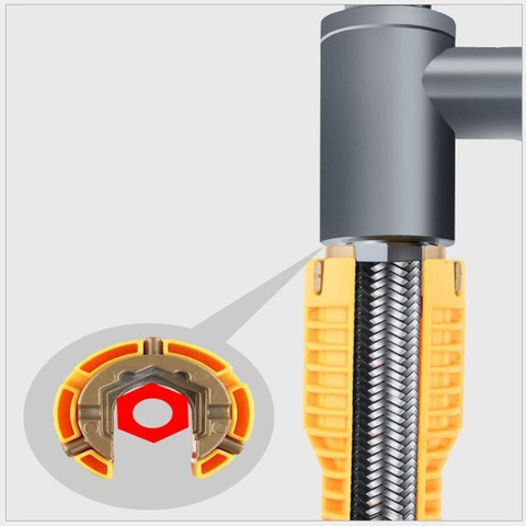 Buy Professional Double Head Multifunctional Water Pipe Anti Slip ...