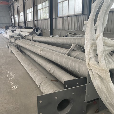 Buy Round Conical Taper Street Lighting Pole/casting Outdoor Street ...