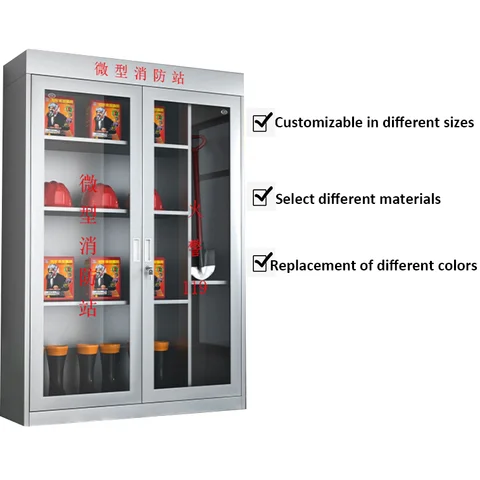 Buy School Fire Prevention Equipment Display Cabinet Stainless Steel ...