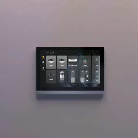 Buy Smart Home Zigbee Gateway 8 Inch Smart Home Device Smart Control ...