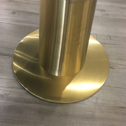 Buy Star Stable Round Wrought Iron Table Base Coffee Table Leg Trumpet ...