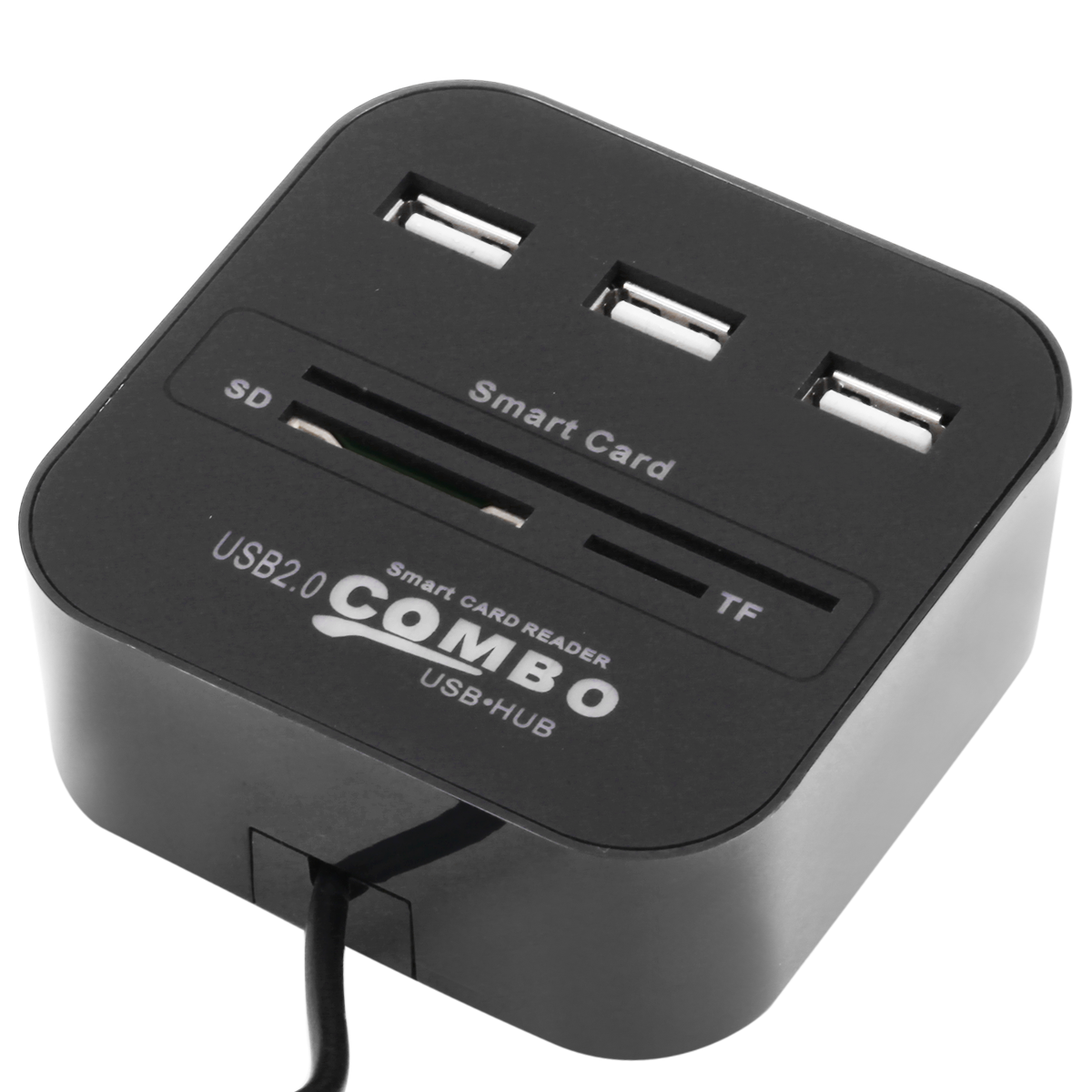 Buy Support Smart Id Card Tf Sd Mmc Card Usb2.0 Hub 3 Port Usb Hub ...