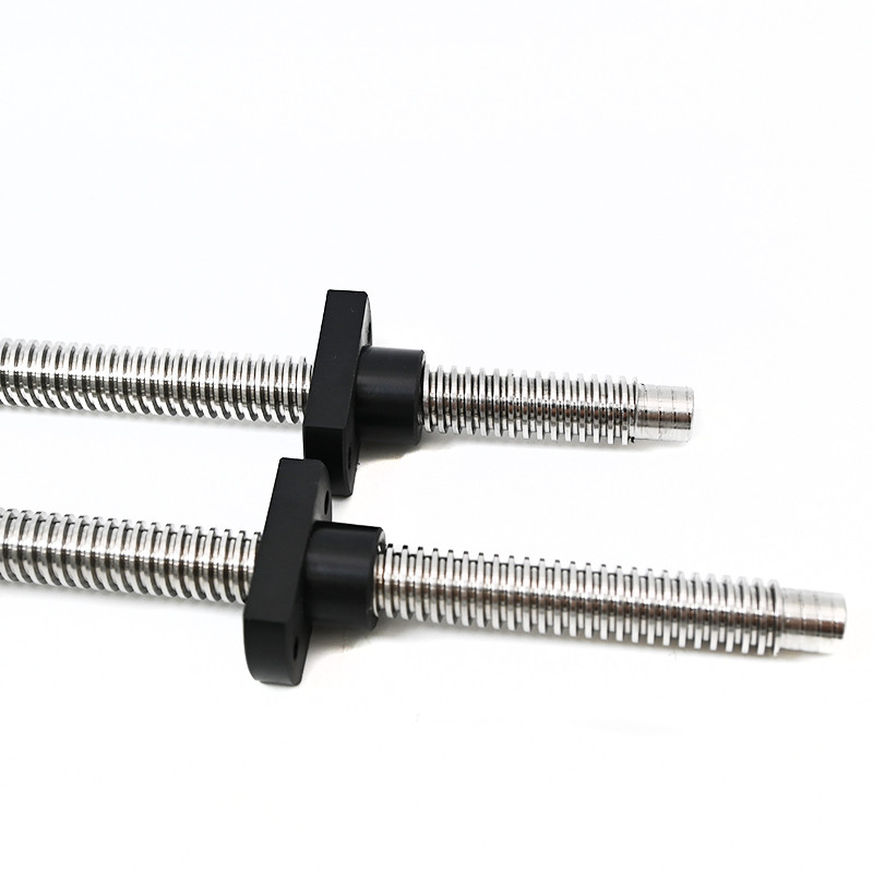 Buy Tr10*2 Left Right Thread Ends Machined Trapezoidal Lead Screws ...