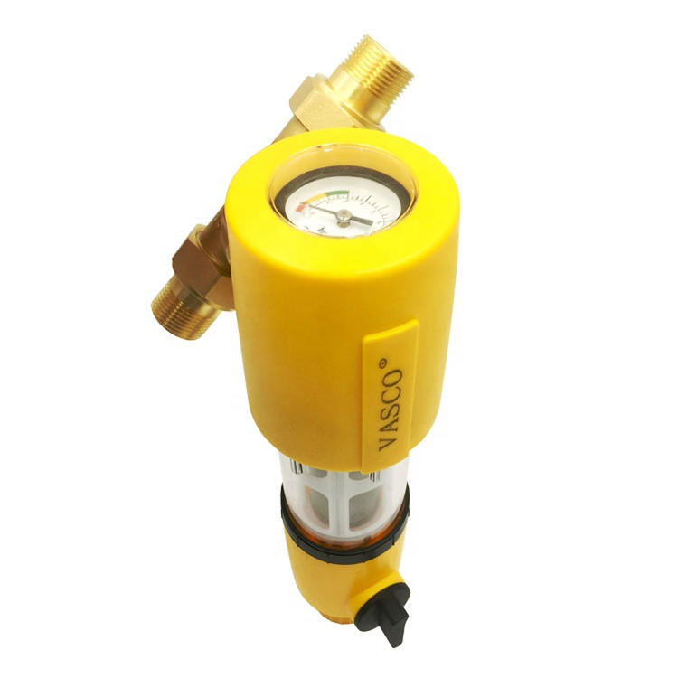 Buy Whole House Main Line Sediment Cleaning Stainless Steel Mesh Brass ...