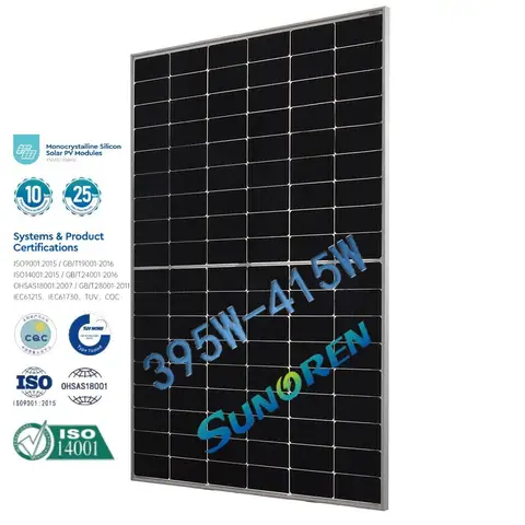 Buy Wholesale Solar Panels Manufacturing Monocrystalline 395w 400w 405w 410w 450w Mono Pv Power ...