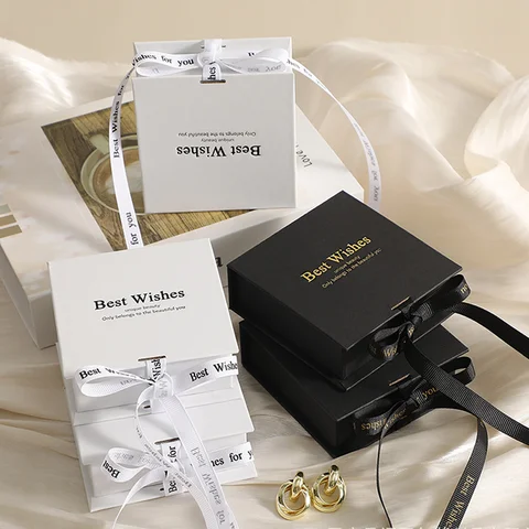 Buy Whosale Custom Logo Luxury Jewelry Set Packaging Gift Rigid Boxes ...
