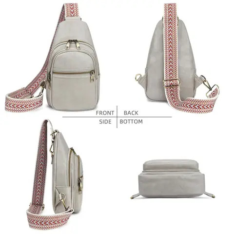 Buy Womens Pu Leather Single Shoulder Bag Small Crossbody Backpack ...