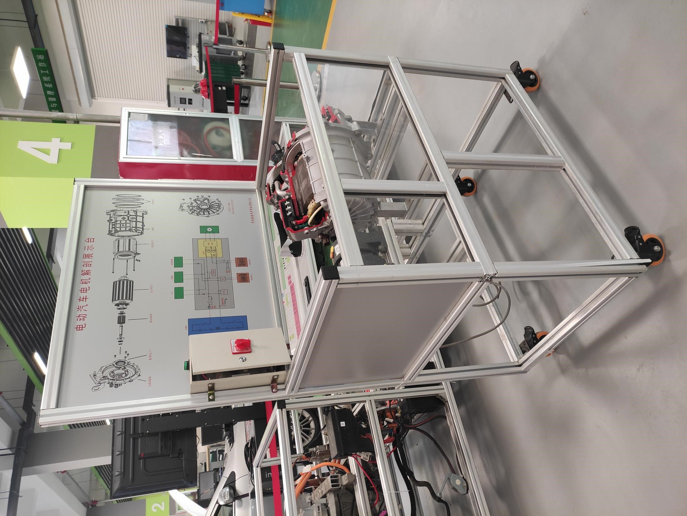 Buy New Energy Vehicle Motor Anatomy Training Table – Hands-on Ev Motor ...