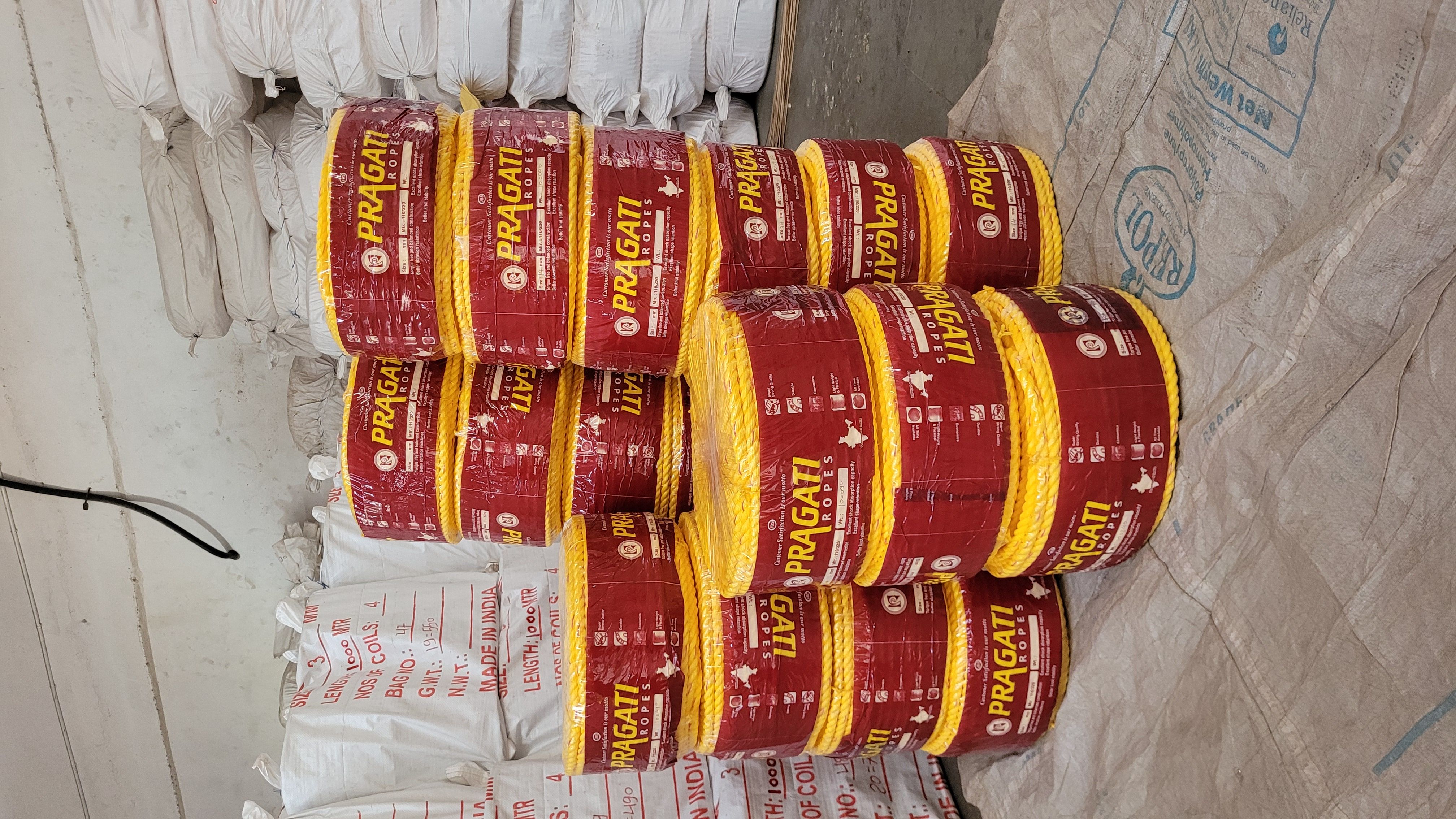 Buy Pp Ropes from PRAGATI PLASTIC INDUSTRIES / PRAGATI ROPES, India ...