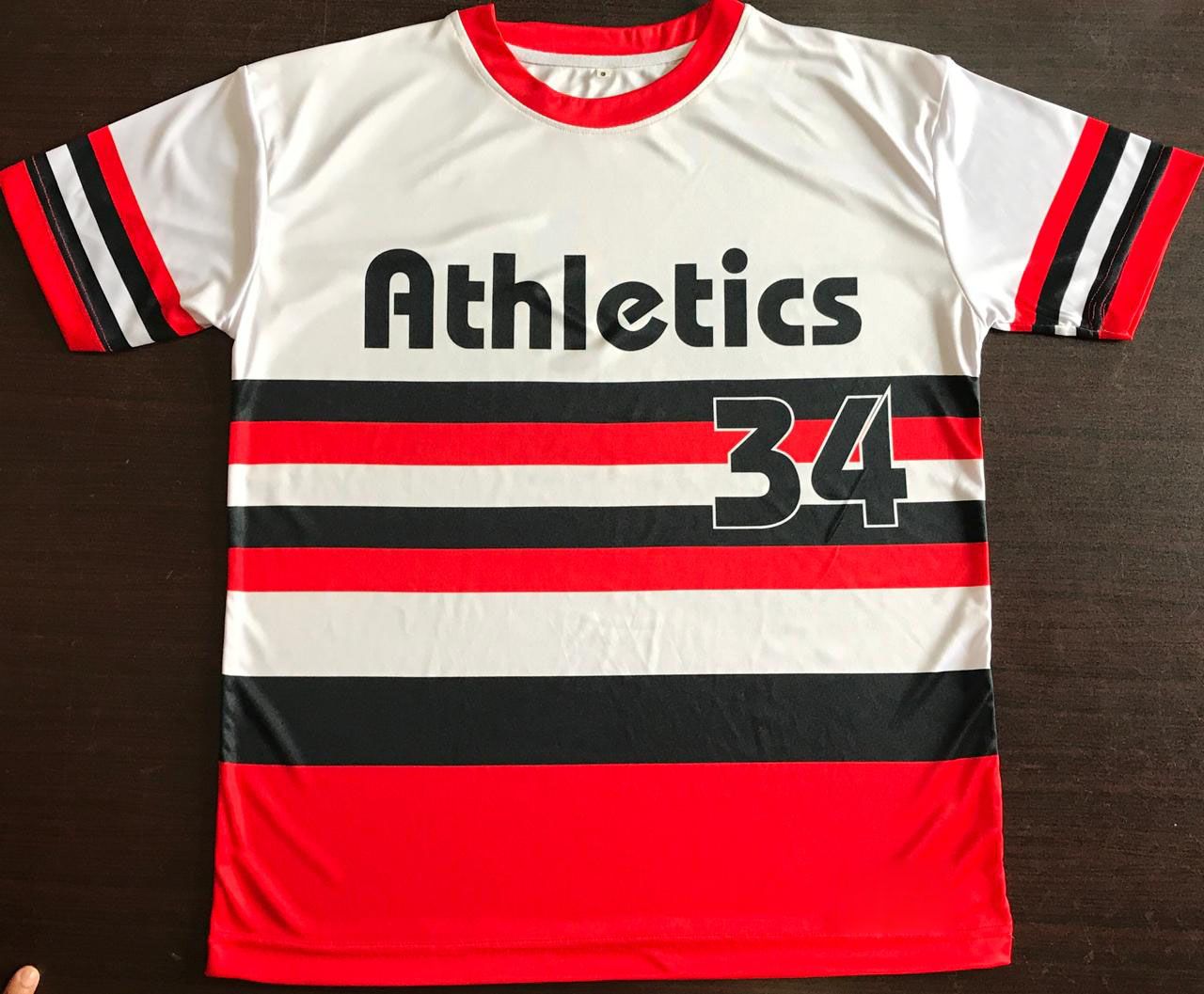 Buy Athletics Custom Sublimated Jerseys, Stripes, Sublimation from 3H ...