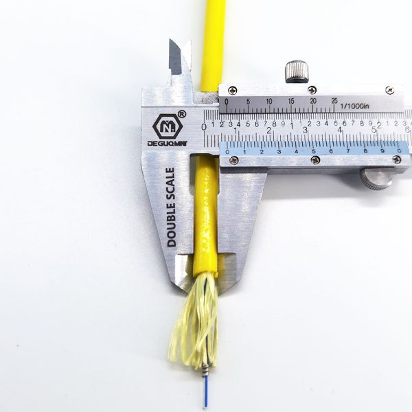 Buy Kevlar Reinforced 2 Core Armored Sm Fiber Optic Underwater Cable ...