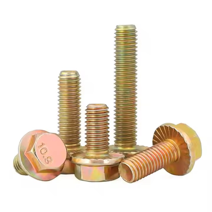 Buy Din6921 Flange Bolts M6 M8 M10 M12 M14 M16 M20 Stainless Steel Hex ...