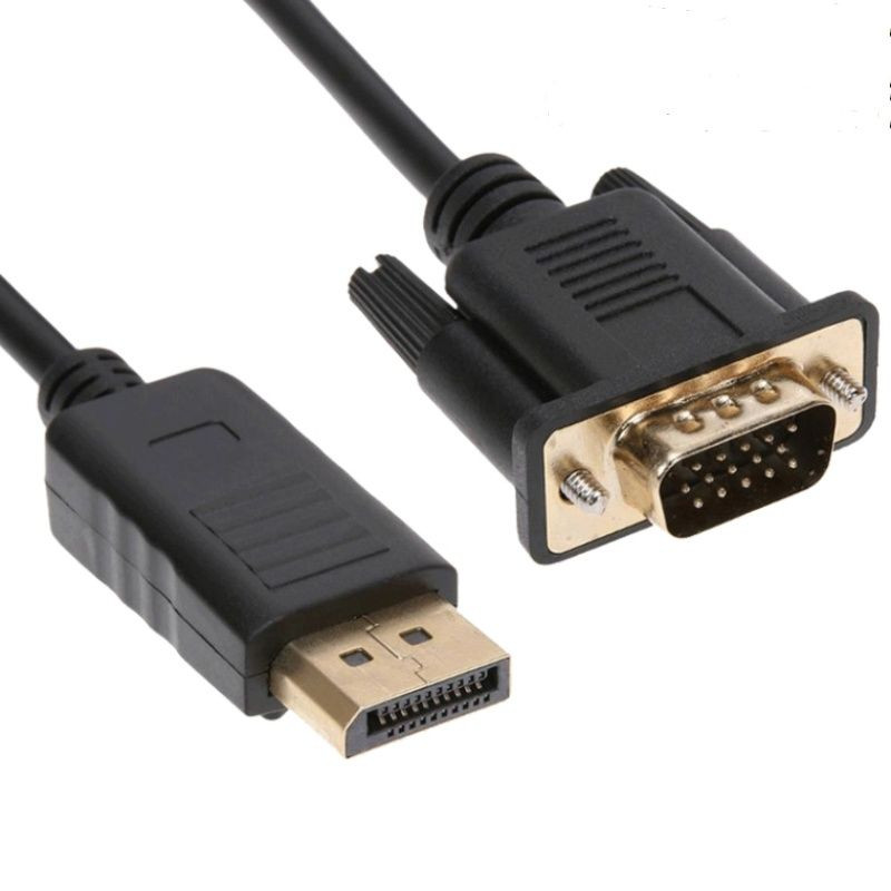 Buy Displayport To Vga Cable 1.8m/3m/5m - Dp To Vga Adapter Cable For ...