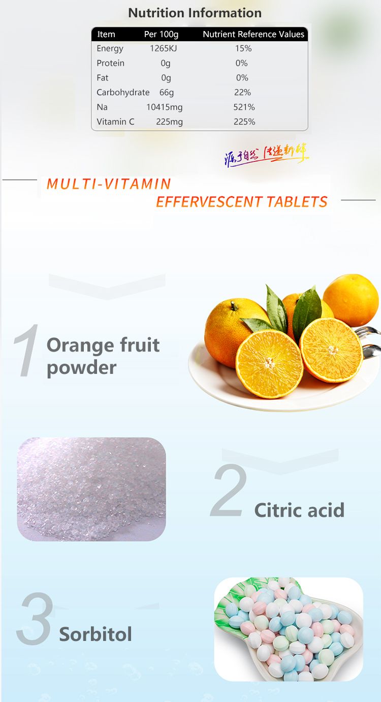 Buy Multivitamin Vc Effervescent Tablets Private 1000mg Vitamin C Oem ...