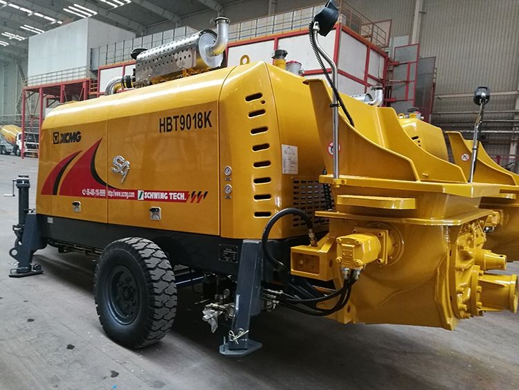 Buy Xcmg Trailer Concrete Pump Hbt9018k Concrete Pump Machine For Sale ...