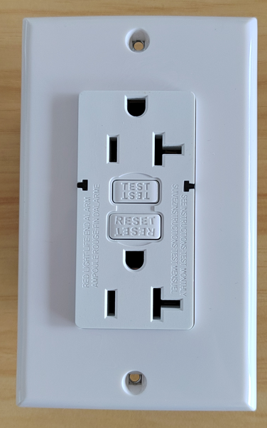 Buy Self Monitoring 20a Gfci Receptacle, Safe Outlet, Duplex Receptacle ...