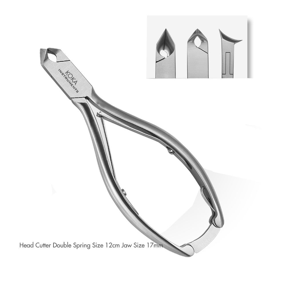 Buy Manicure Nail Cutter With With Double Spring from KOKA INSTRUMENTS ...